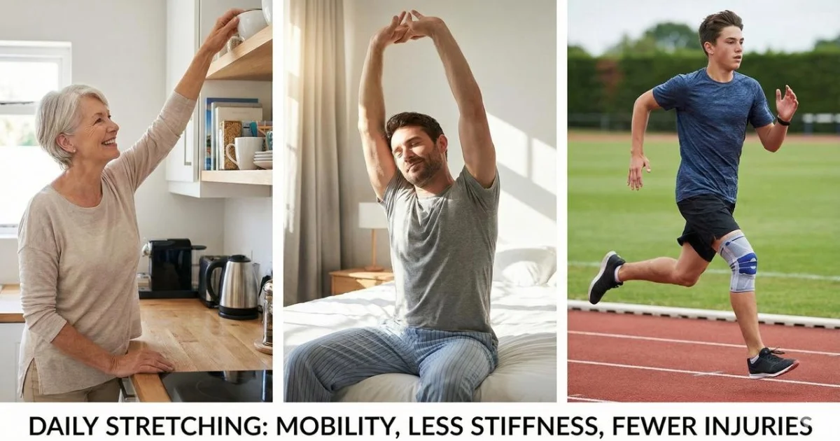Why Daily Stretching Improves Mobility and Reduces Injury Risk