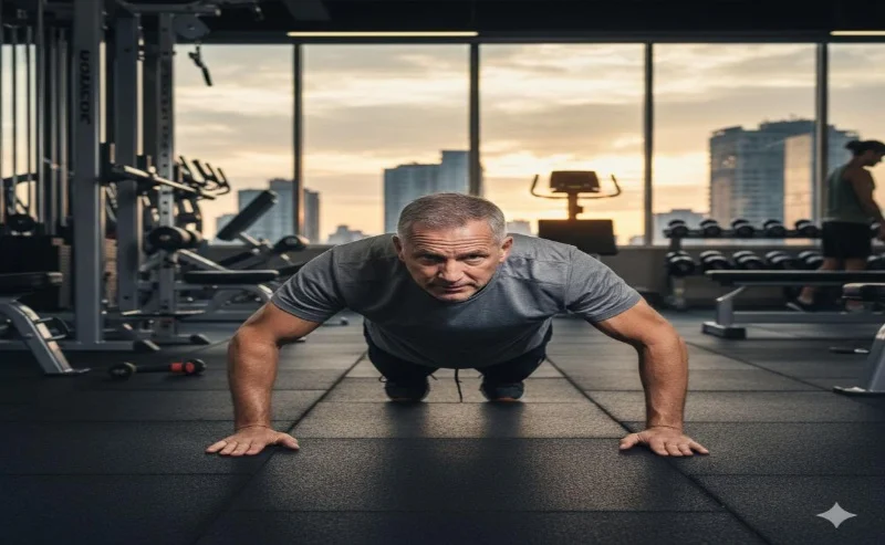 How Many Pushups Should You Really Do After 50? The Strength Test That ...