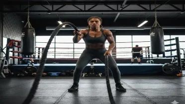 Alycia Baumgardner Stuns Fans With Lightning Fast Footwork At Top Rank Gym