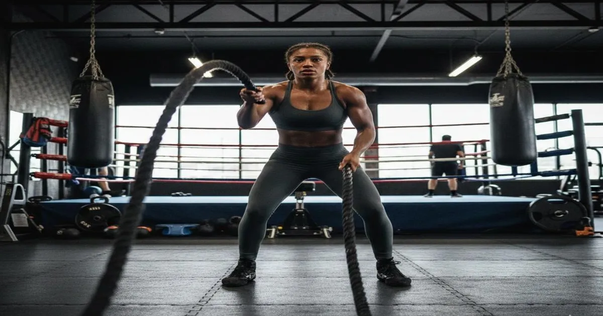 Alycia Baumgardner Stuns Fans With Lightning-Fast Footwork at Top Rank Gym