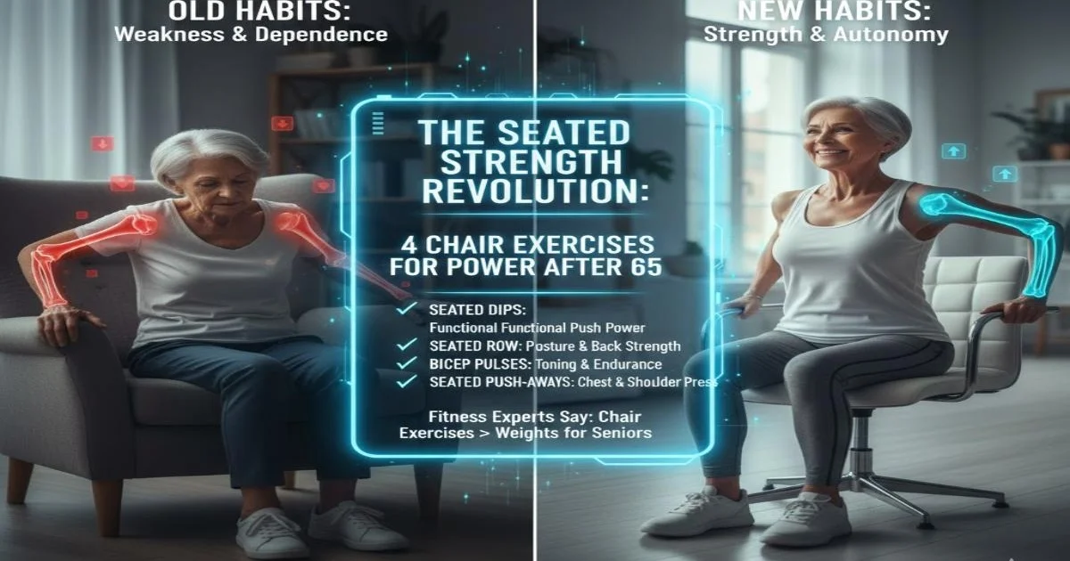 The Seated Strength Revolution: 4 Chair Exercises to Reclaim Your Arm ...