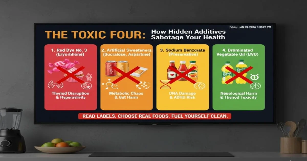 The Toxic Four: Why These Common Food Additives Are Sabotaging Your ...