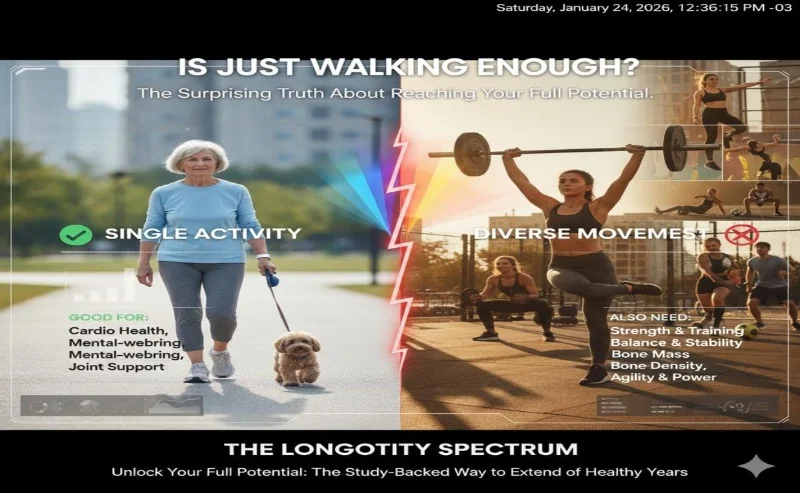 Beyond the Total Step Count: Why Exercise Variety is the New Science of ...