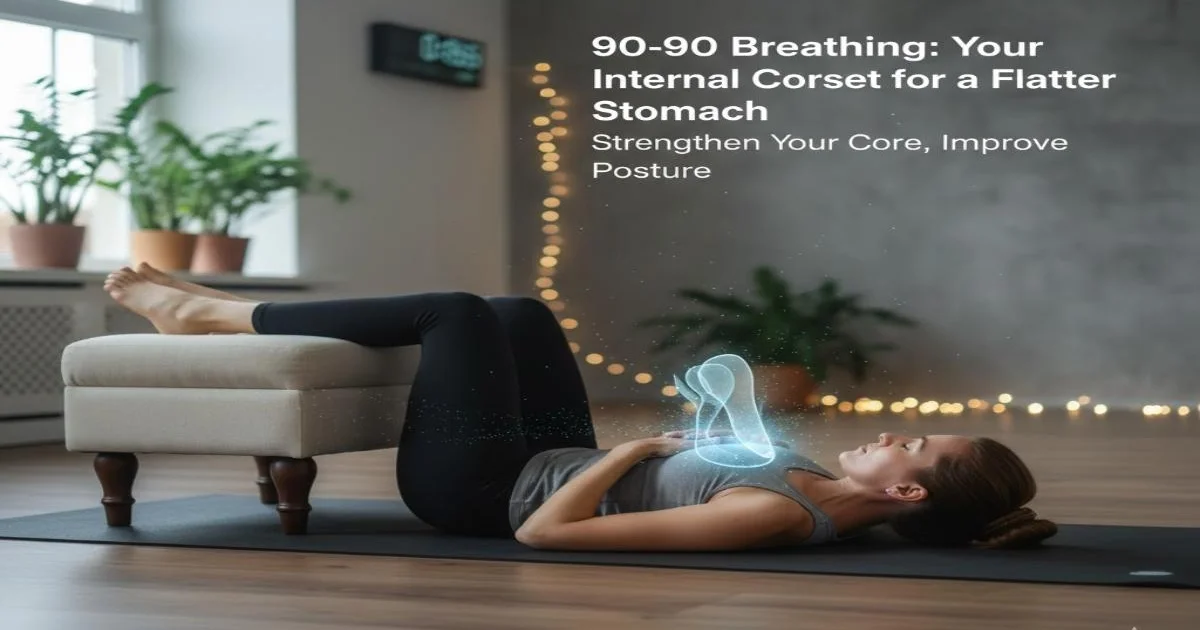 The "Internal Corset" Secret: How 90-90 Breathing Reshapes Your ...