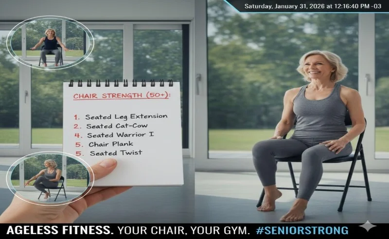Seated Strength: 5 Chair Exercises That Outperform Traditional Weight ...