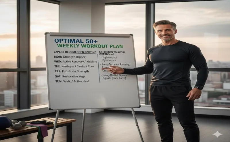 The Perfect Weekly Workout Plan for Your 50s, According to Experts And ...