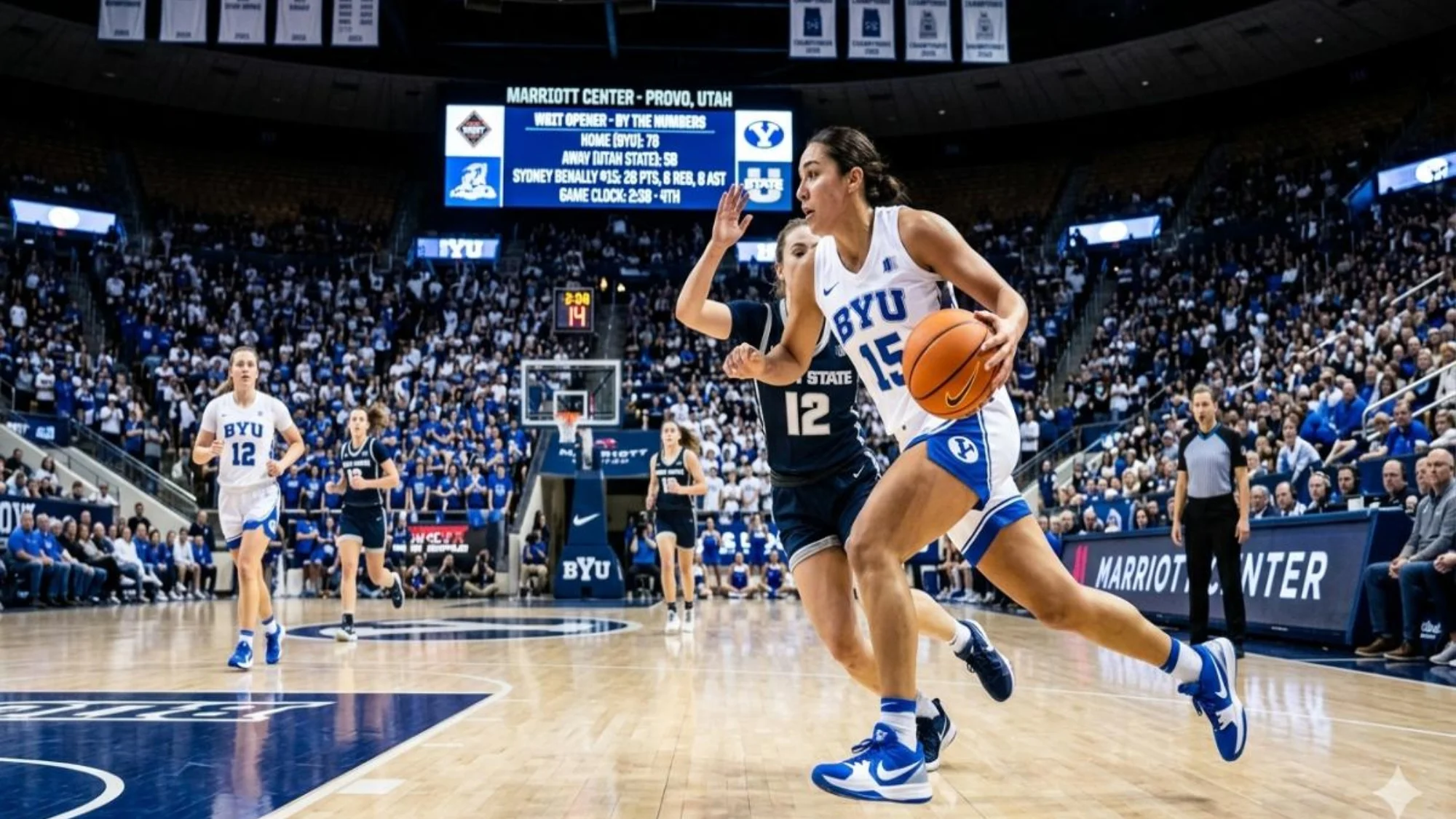 BYU Dominates WBIT Opener Behind Sydney Benally Can the Cougars Build a ...