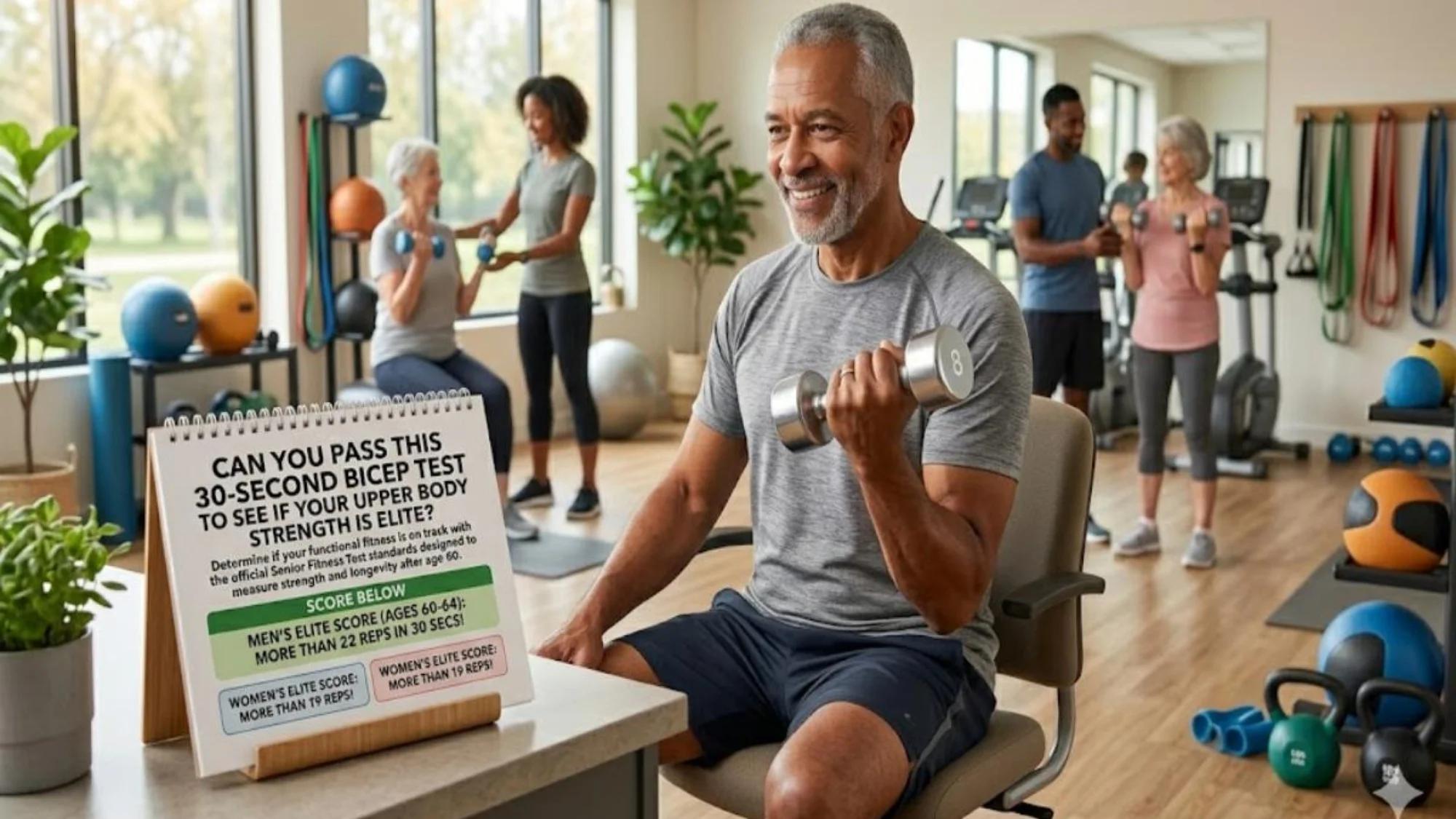 Can You Pass This 30-Second Bicep Test to See if Your Upper Body ...