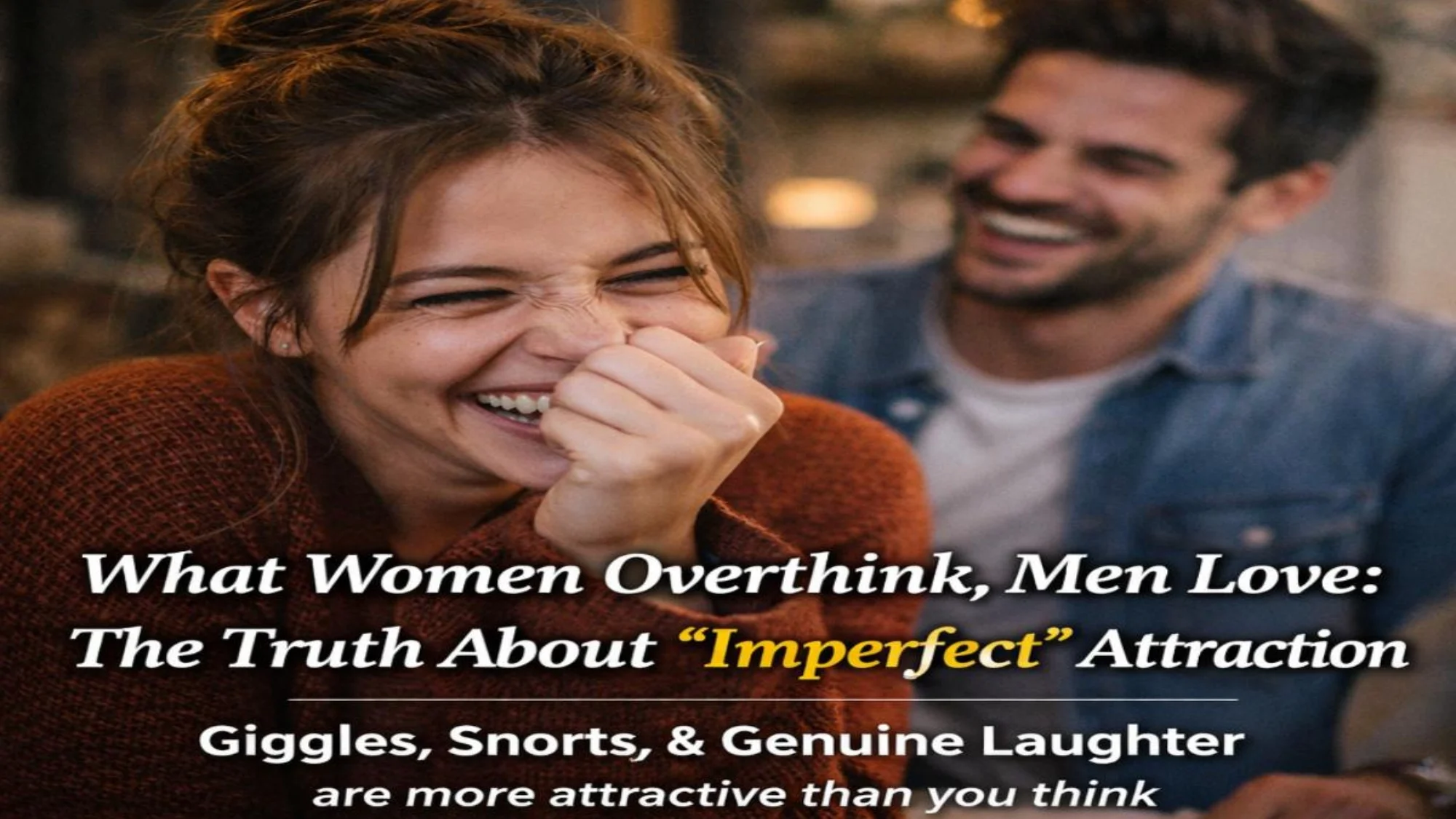What Women Overthink, Men Love: The Truth About Imperfect Attraction