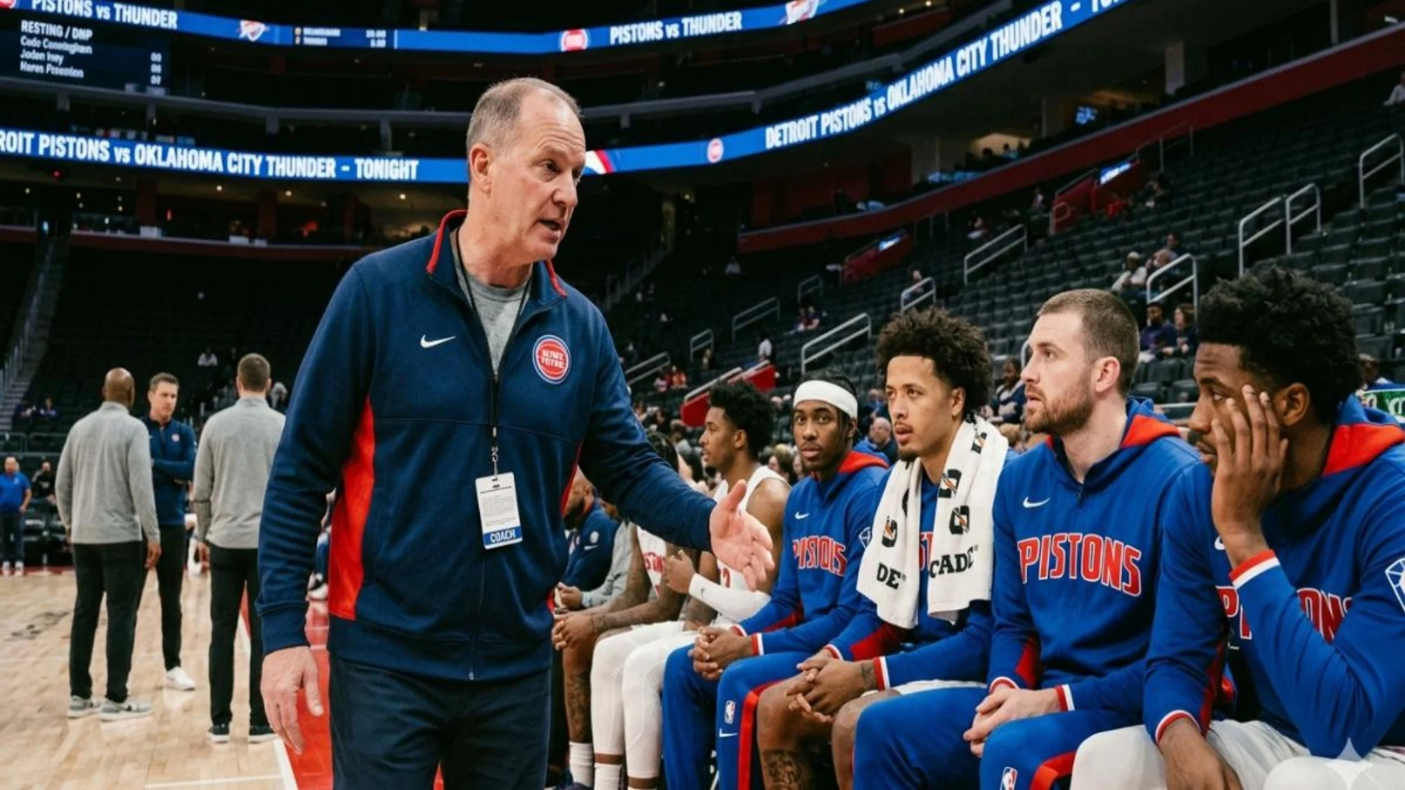 NBA: Pistons rest key starters vs Thunder amid brutal schedule, smart ...