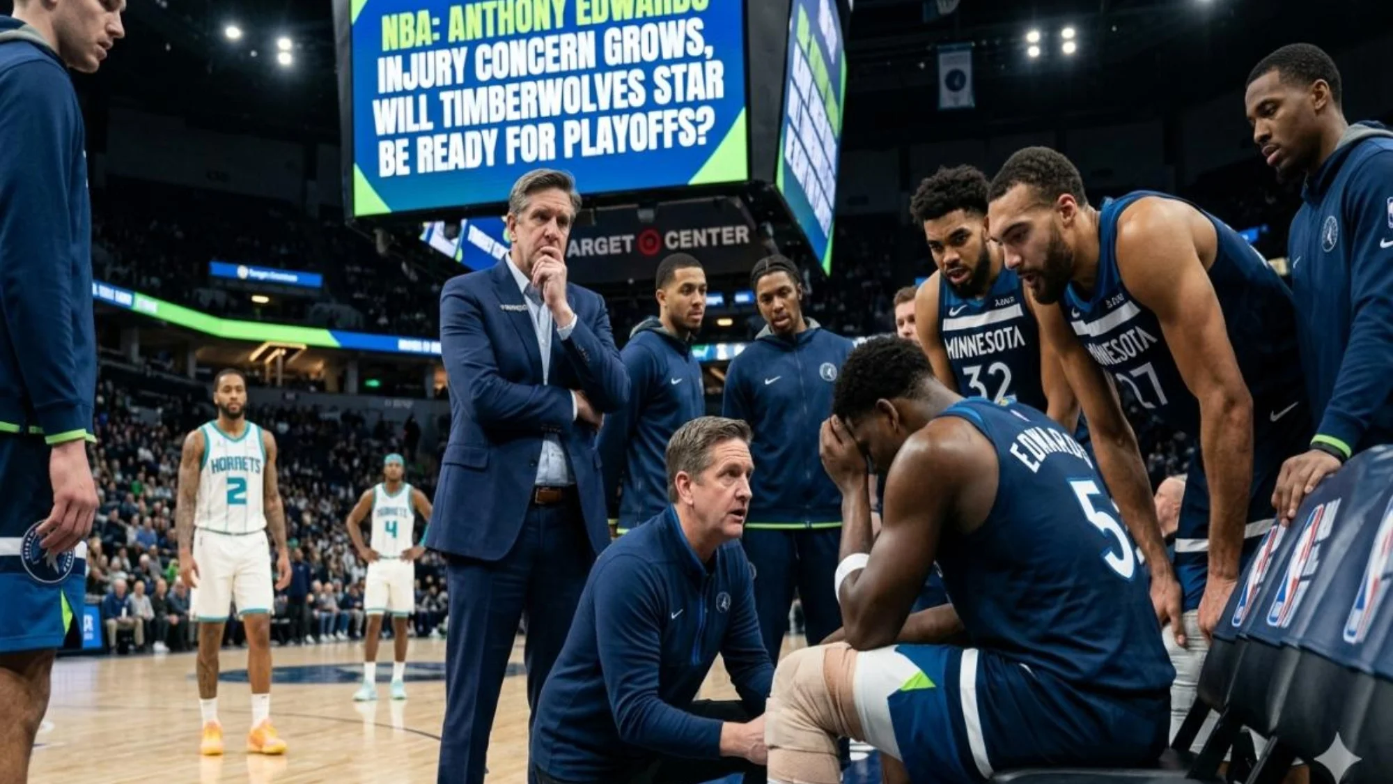 NBA: Anthony Edwards injury concern grows, will Timberwolves star be ...