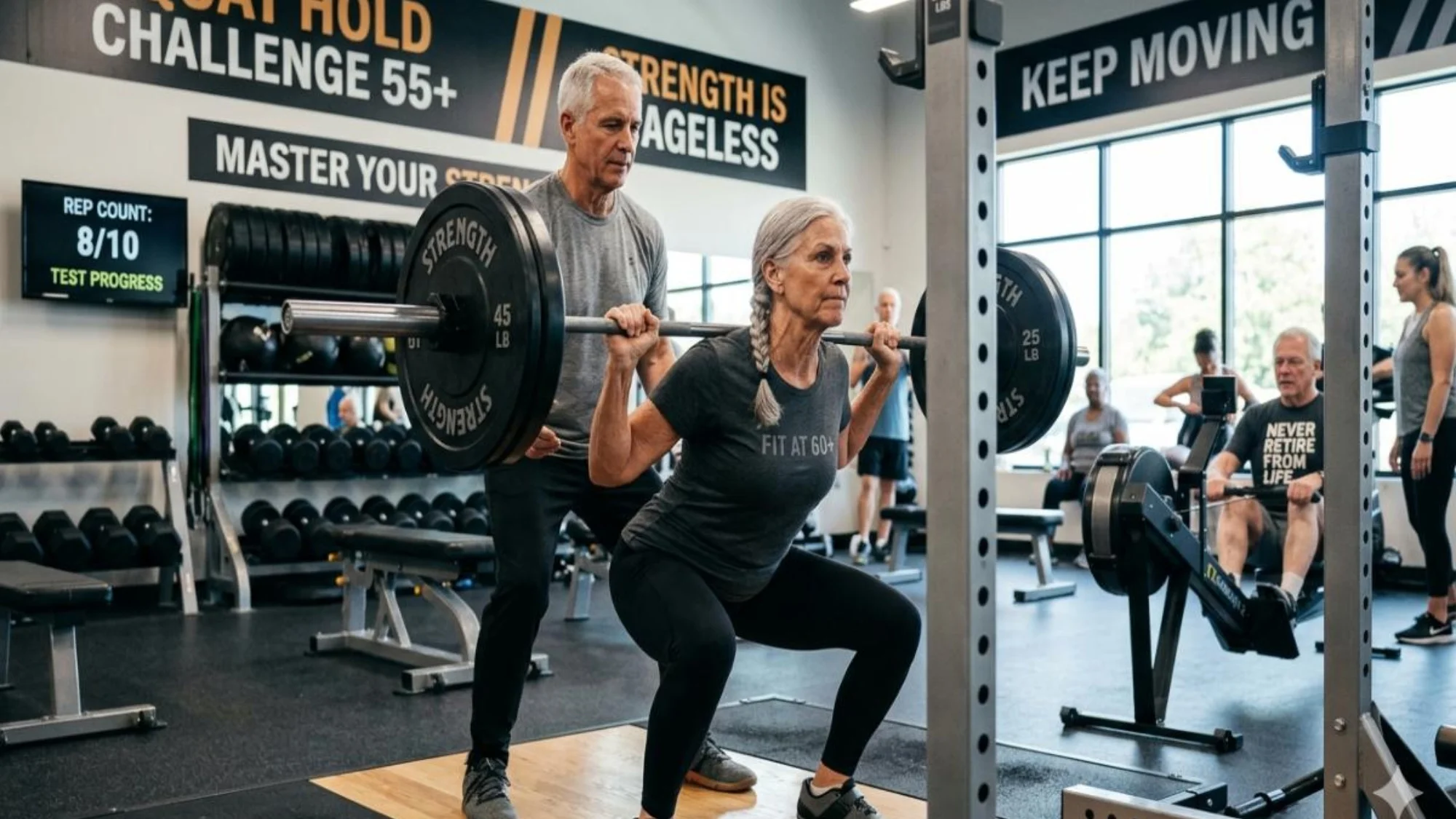 Can You Pass the Squat Hold Test After 55? Heres What It Says About ...