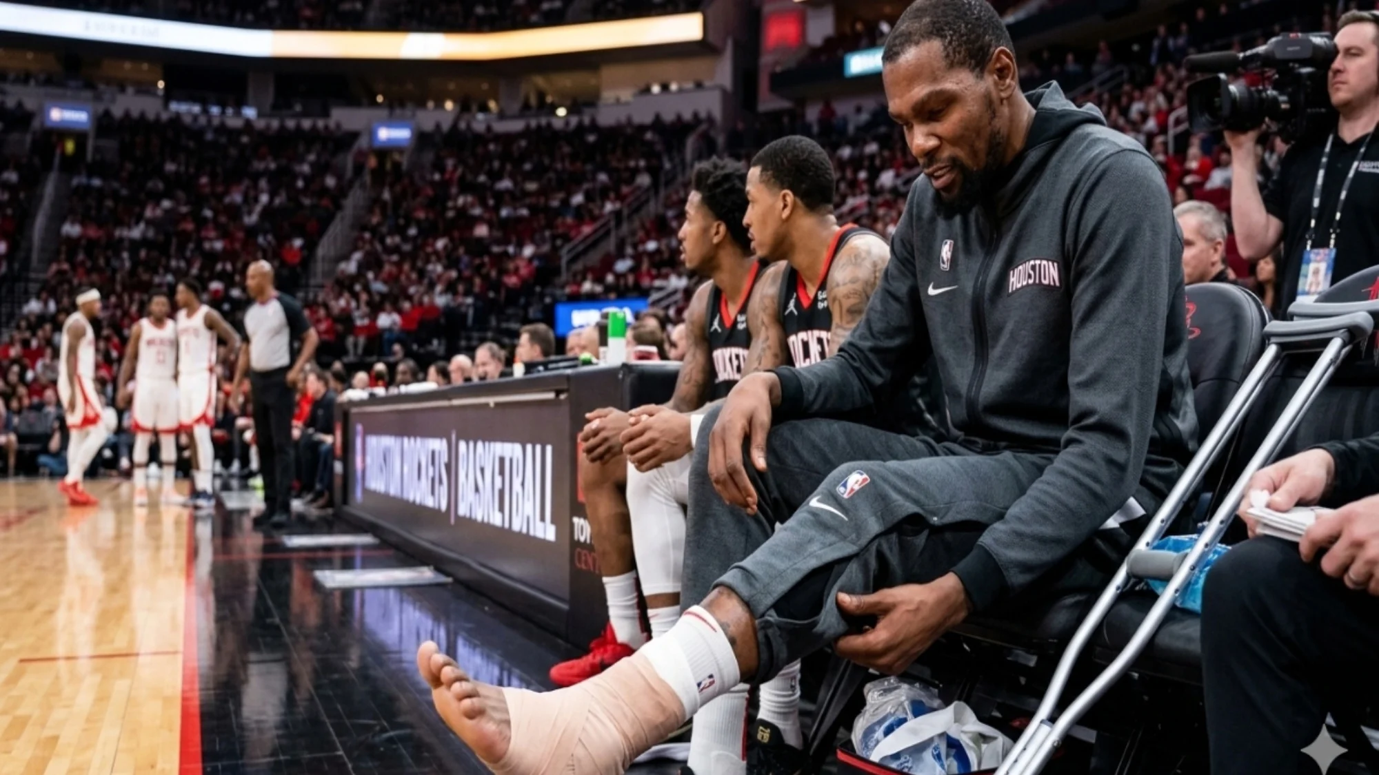 NBA Playoff Alert: Kevin Durants Game 2 Status Shakes Rockets vs Lakers ...
