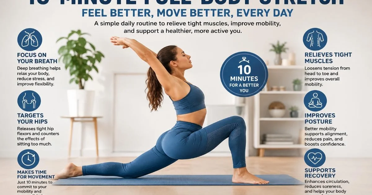 Could This 10-Minute Stretching Routine Be the Secret to Relieving Your ...