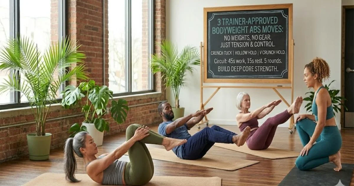 Want Stronger Abs Without Weights? These 3 Trainer-Approved Moves Could ...