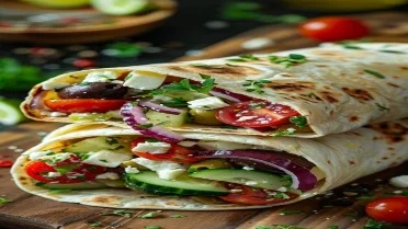 The Mediterranean Veggie Wrap Everyone Is Making for a Quick and ...