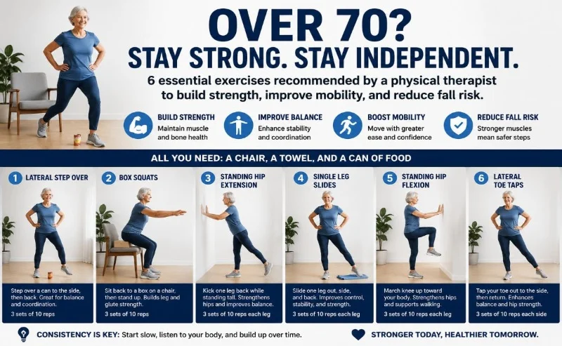 Are You Over 70? These 6 Essential Exercises Can Help You Stay Strong ...