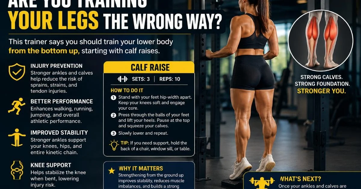 Are You Training Your Legs the Wrong Way? This Trainer Says Start From ...