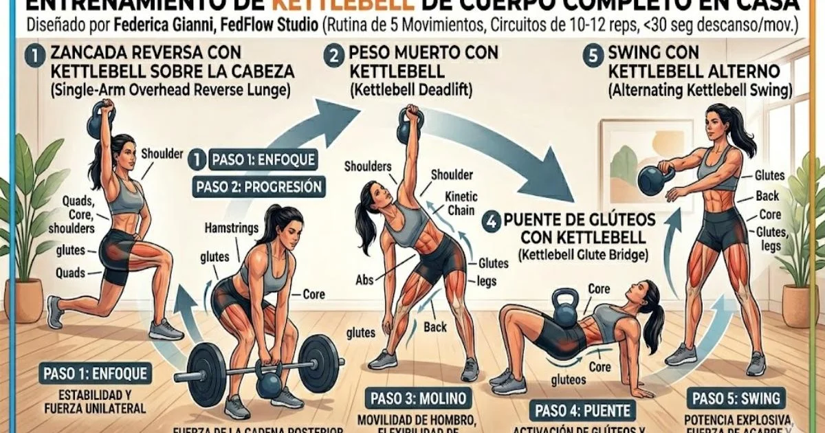 Are You Missing Out on Full-Body Strength? Try This 5-Move Kettlebell ...