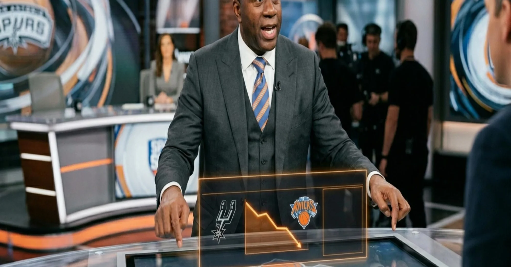 NBA Finals: Magic Johnson Reveals Why the Spurs Collapsed Against the ...