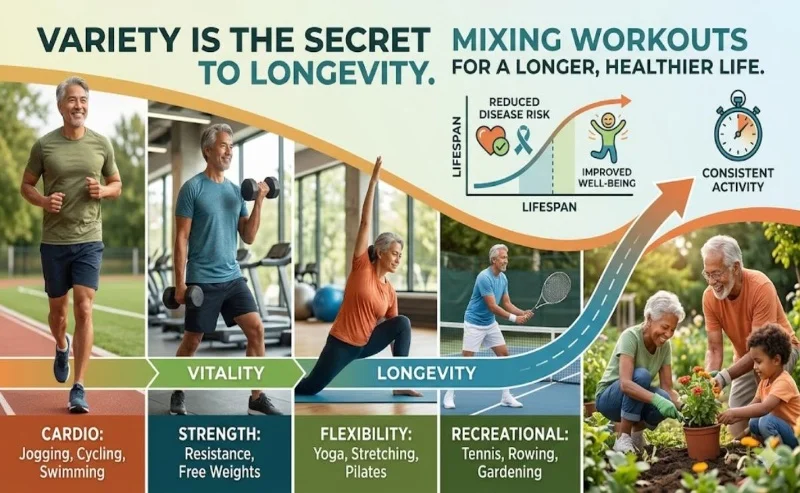 Could Changing Your Workout Routine Help You Live Longer and Healthier?