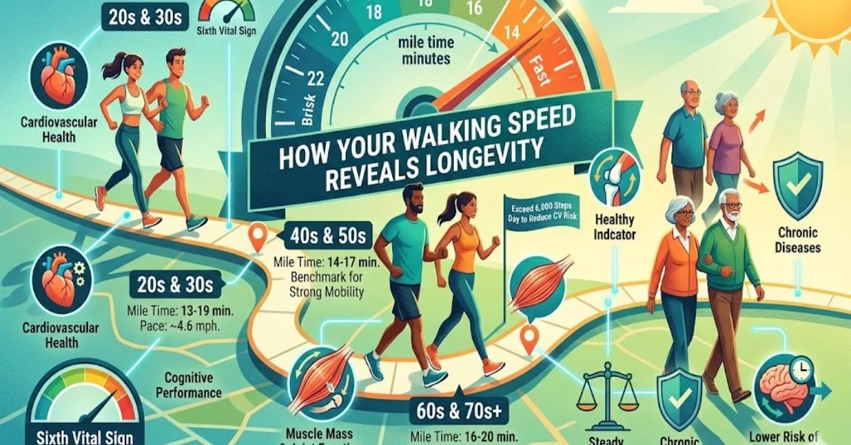 Are You Walking Fast Enough for Your Age? Your Mile Time Could Reveal ...