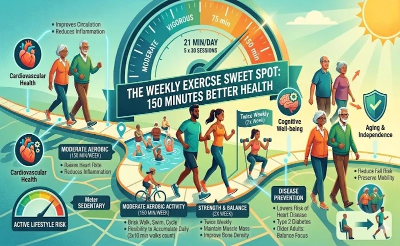 Are You Getting Enough Exercise Each Week? Doctors Say This Is the ...